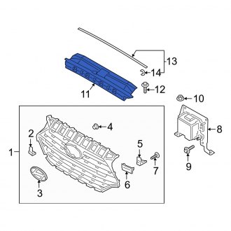 Hyundai Veloster Radiator Support Covers — CARiD.com