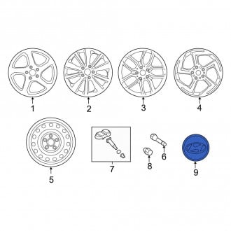 Hyundai Elantra Hub Caps, Wheel Covers & Wheel Skins - CARiD.com