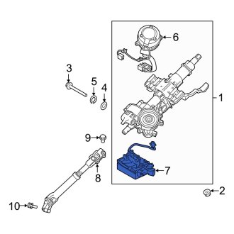 Hyundai Veloster Steering Columns, Shafts & Parts — CARiD.com