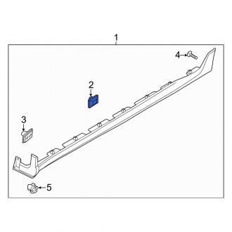 Hyundai Venue Rocker Panel Hardware | Clips, Brackets — CARiD.com
