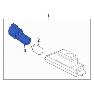 Hyundai Venue License Plate Lights - Lenses, Assemblies | CARiD