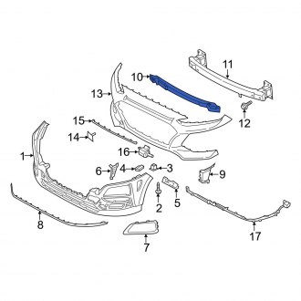 Hyundai Kona Bumper Reinforcements & Energy Absorbers | CARiD