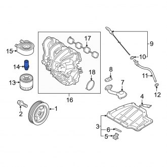 Hyundai Elantra Engine Oil Coolers & Components | Kits, Lines — CARiD.com