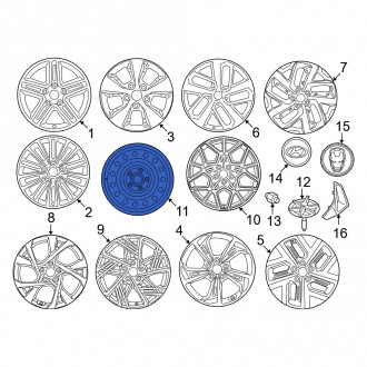 Hyundai Venue Replacement Factory Wheels & Rims | CARiD
