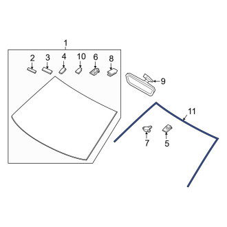 Hyundai Window Trim | Moldings, Pillar Posts, Sills — CARiD.com