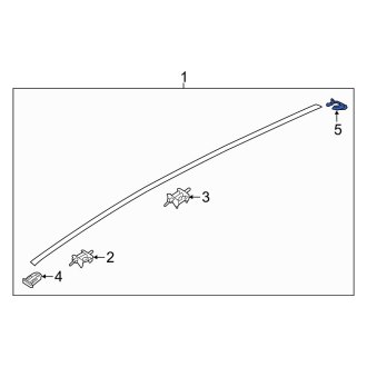 Hyundai Kona OEM Roofs & Parts | Panels, Drip Rails — CARiD.com