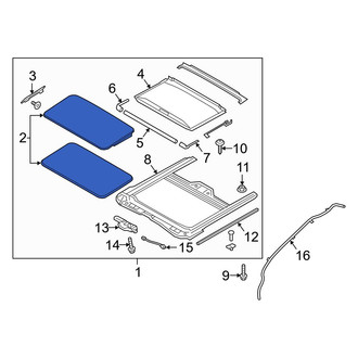 Hyundai Santa Cruz Sunroofs & Components — CARiD.com