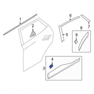 Hyundai Kona OEM Doors & Parts - Shells, Panels, Armrests | CARiD