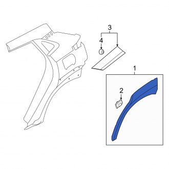 Hyundai Kona OEM Fenders - Factory Front & Rear Fenders | CARiD