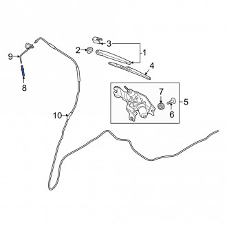 Hyundai Kona Washer Nozzles & Parts — CARID.com