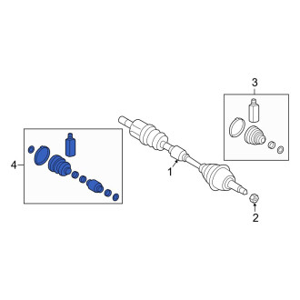 Hyundai Kona OEM Driveline & Axle Parts | Hubs, CV-Joints — CARiD.com