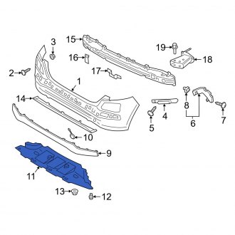 Hyundai Kona Replacement Bumper Spoilers & Valances | CARiD