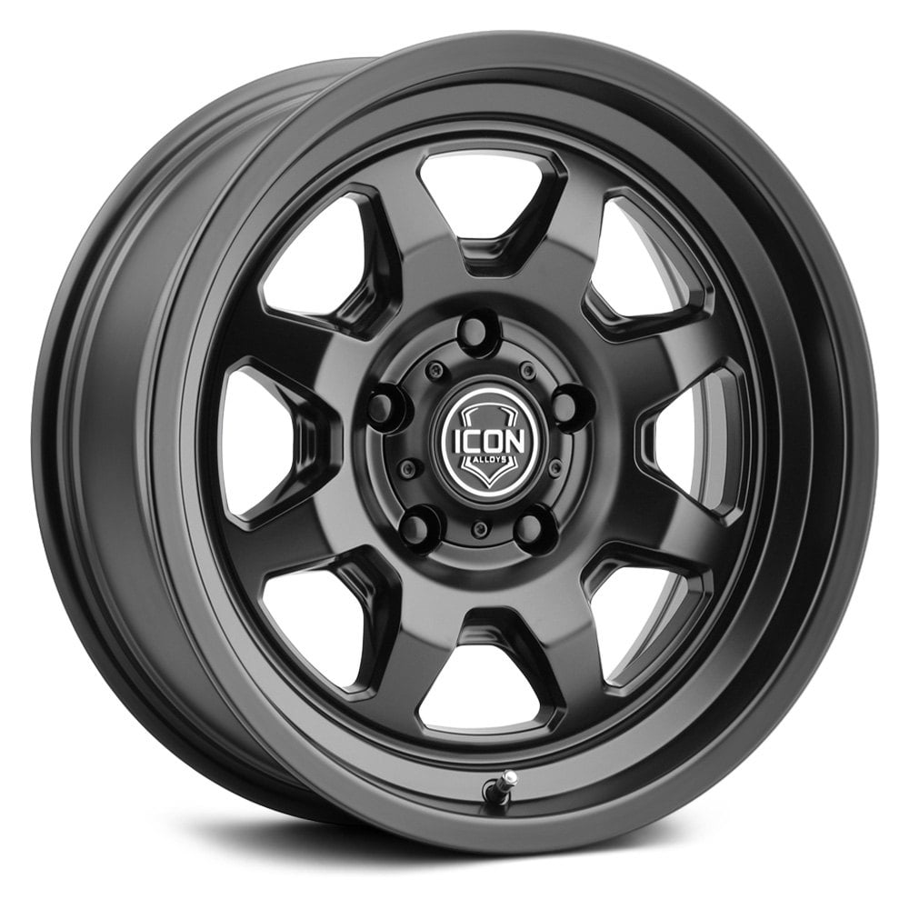 ICON ALLOYS® NUEVO Wheels - Satin Black Rims