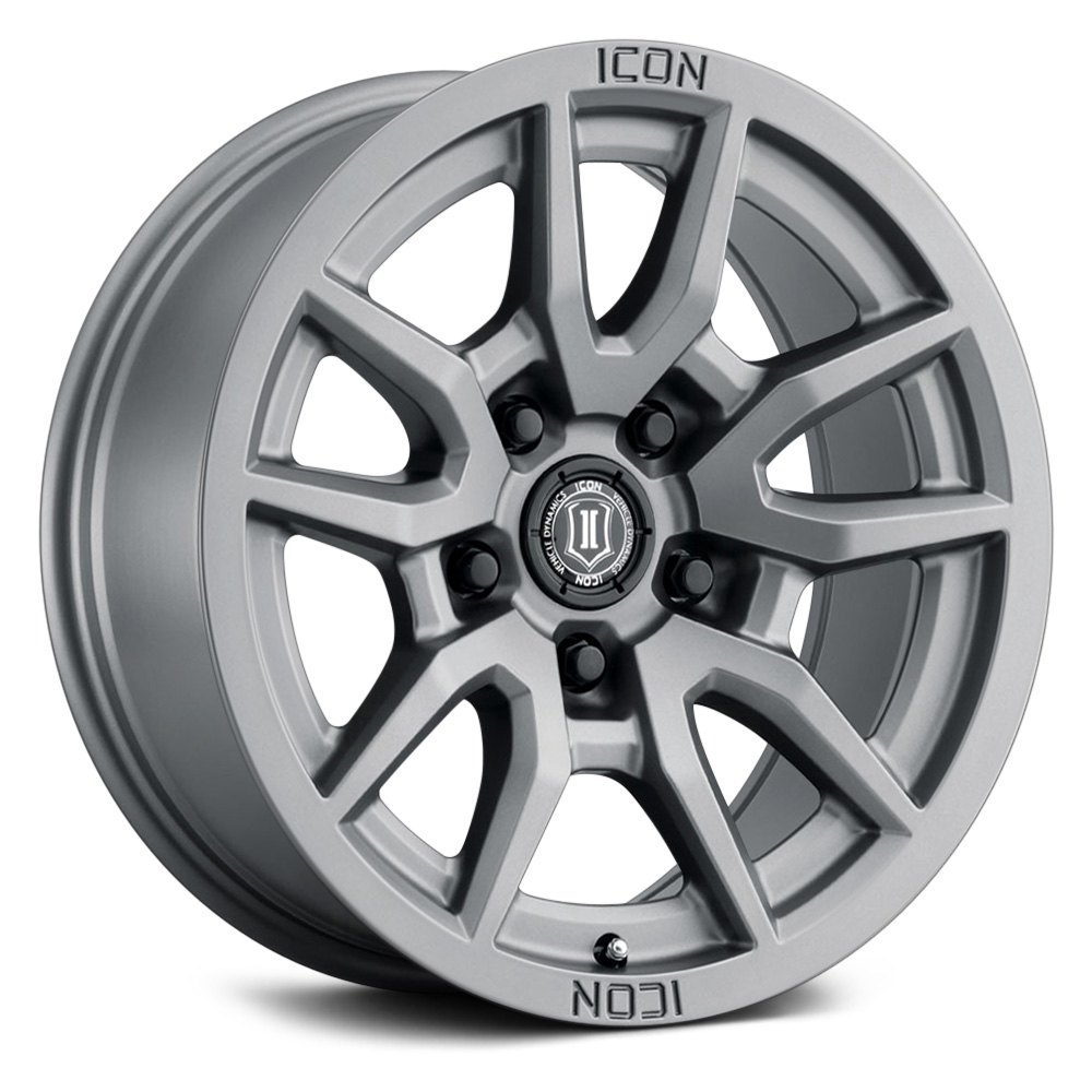 ICON ALLOYS® VECTOR 5 Wheels - Titanium Rims - 2617855557TT