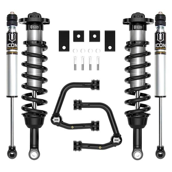 Icon Vehicle Dynamics® K53194T - 2"-3.5" Tubular UCA Stage 4 Front and ...