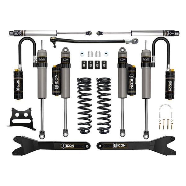 Icon Vehicle Dynamics® K62516 - 2.5" Stage 6 Front and Rear Suspension ...