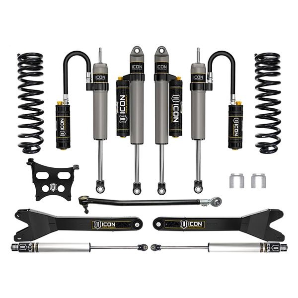 Icon Vehicle Dynamics® K62595R - 2.5" x 2.5" Stage 5 Front and Rear ...