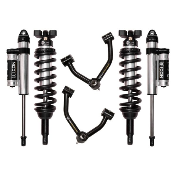 Icon Vehicle Dynamics® K73053 - 1.75"-3" Stage 3 Front and Rear ...
