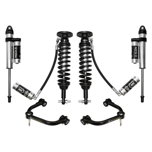 Icon Vehicle Dynamics® K93084 - 2"-2.5" Stage 4 Front and Rear ...