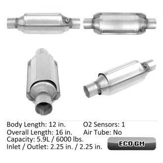 Universal Catalytic Converters & Components - CARiD.com