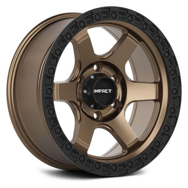 IMPACT OFF-ROAD® 8805 Wheels - Bronze with Black Beadlock Rims