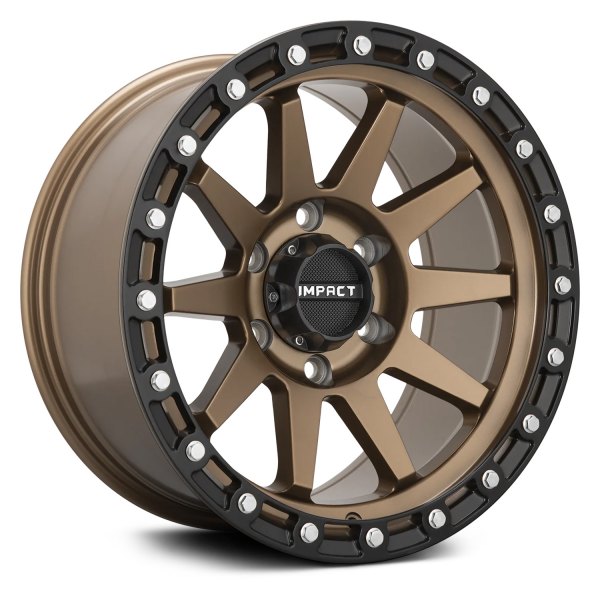IMPACT OFF-ROAD® 882 Wheels - Bronze with Black Beadlock Rims