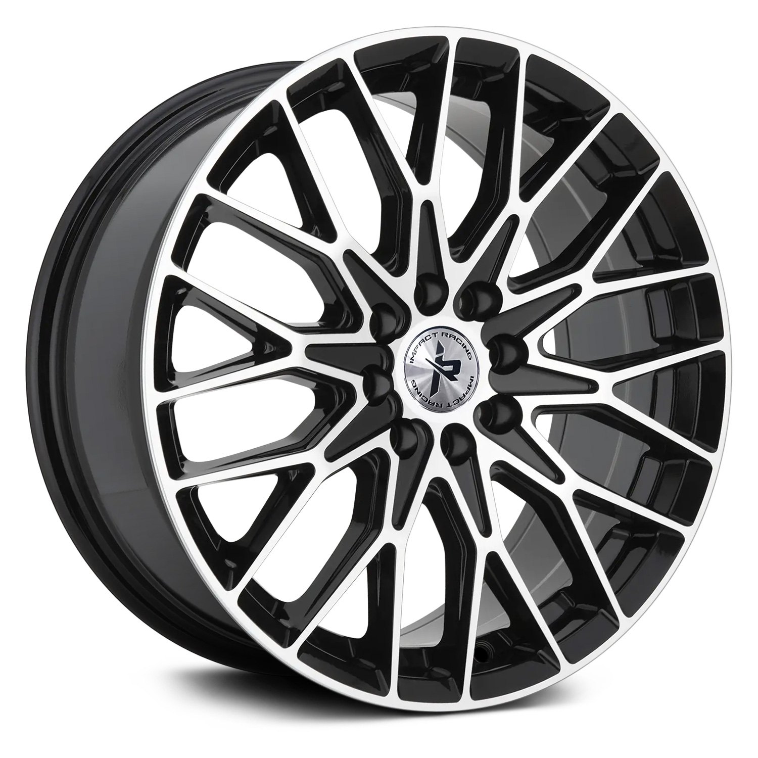 IMPACT RACING® 501 Wheels - Gloss Black with Machined Face Rims