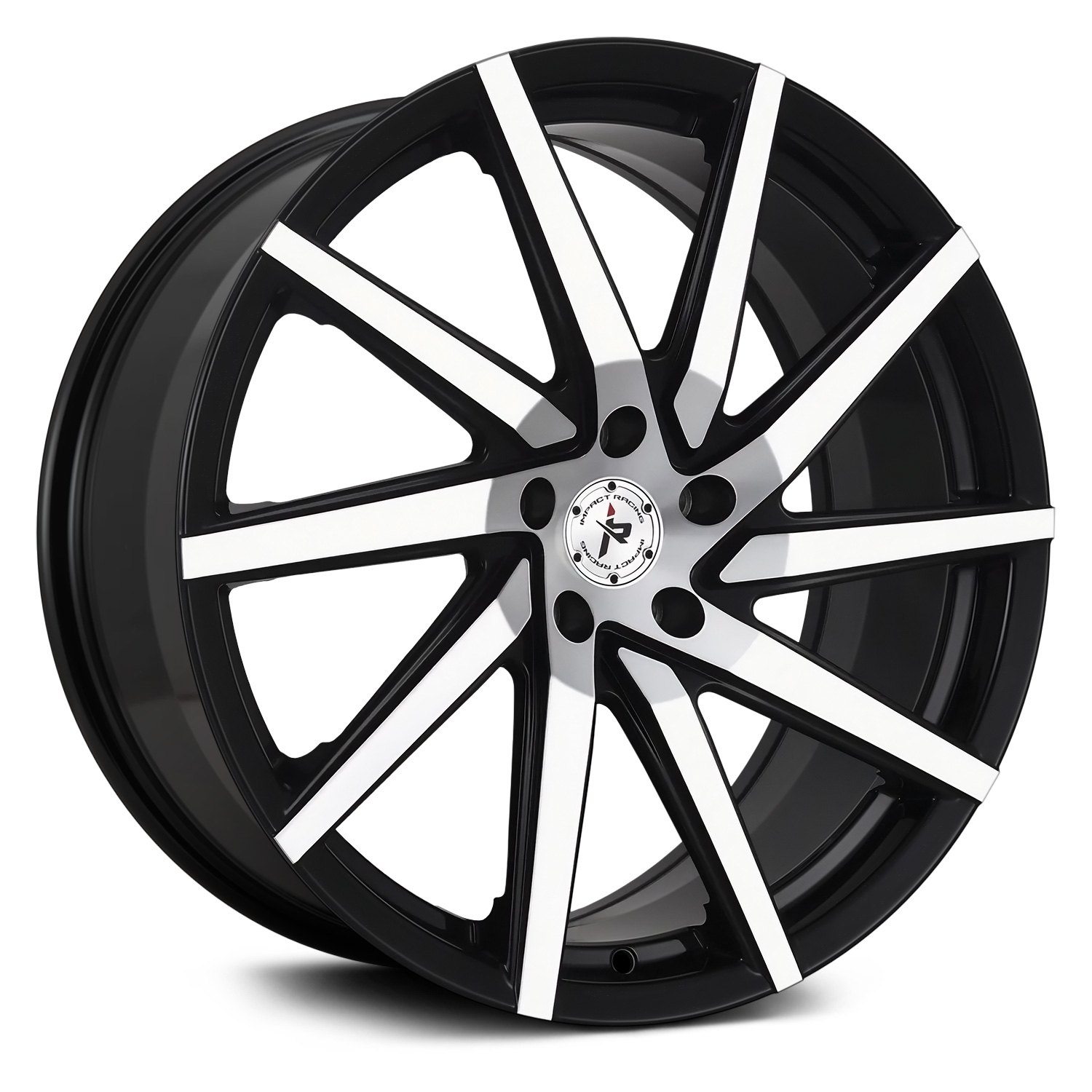 IMPACT RACING® 601 Wheels - Gloss Black with Machined Face Rims