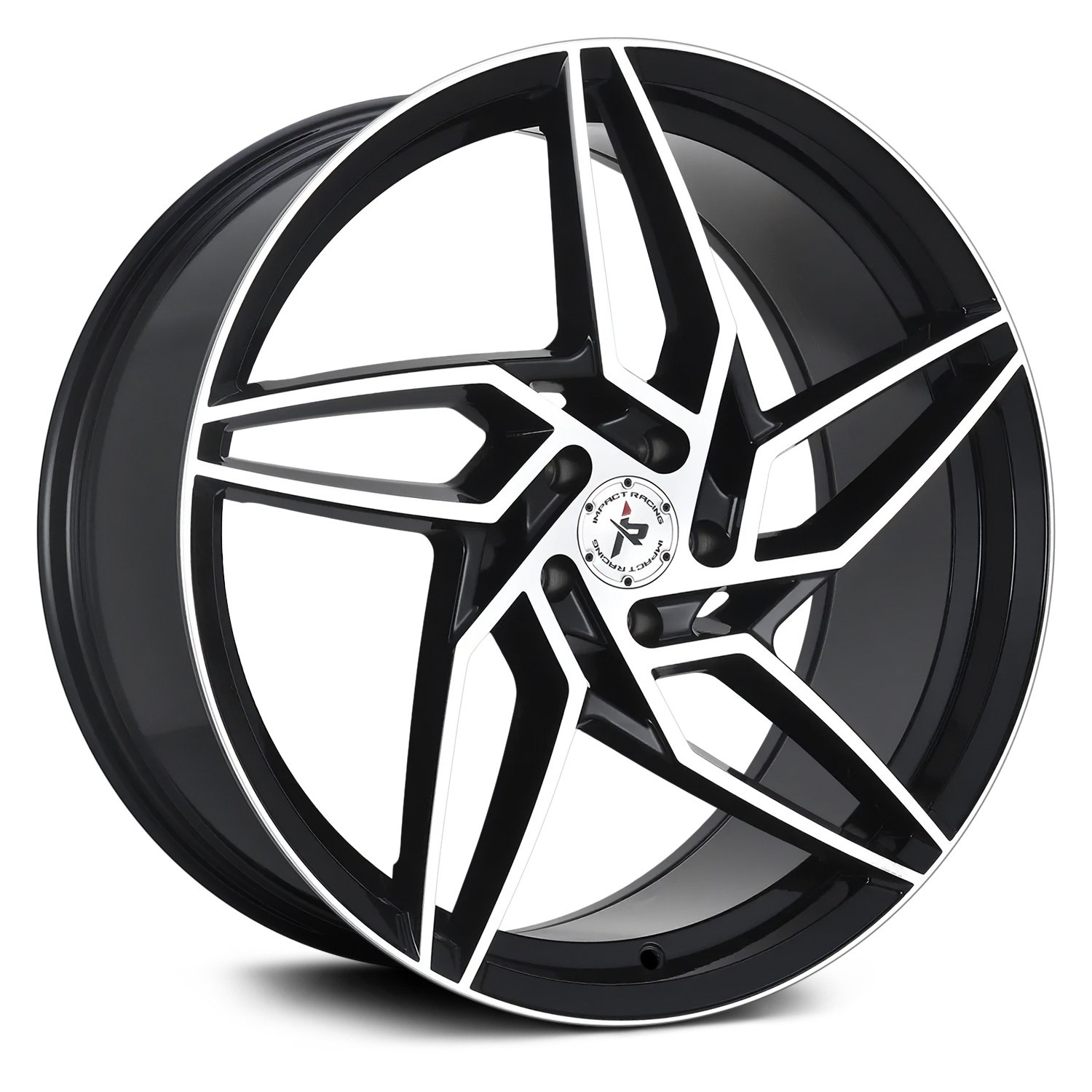 IMPACT RACING® 605 Wheels - Gloss Black with Machined Face Rims