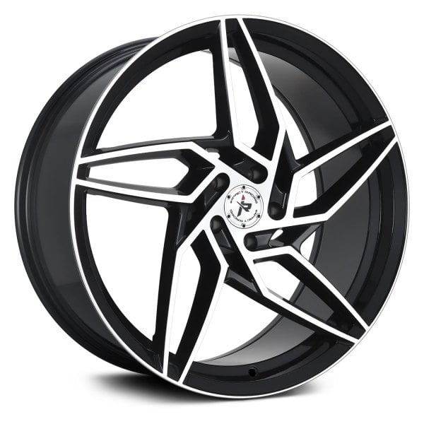 IMPACT RACING® 605 Wheels - Gloss Black with Machined Face Rims