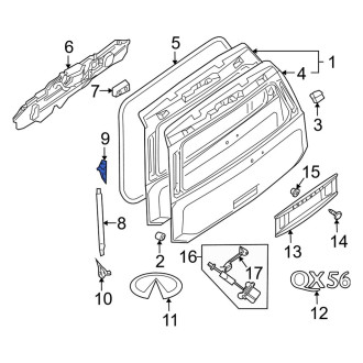 Infiniti OEM Trunks & Parts | Lids, Rear Panels, Handles — CARiD.com