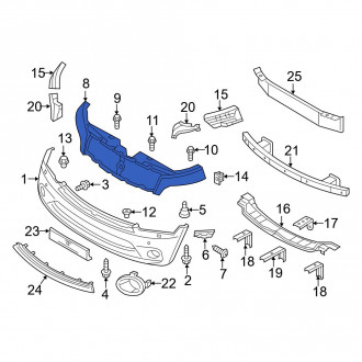 Infiniti QX80 Grille Brackets & Hardware — CARiD.com