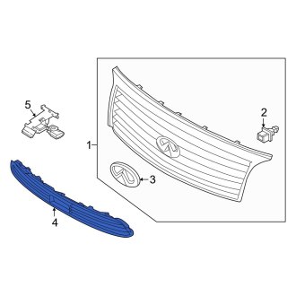 Infiniti QX80 Replacement Grilles | Moldings, Brackets - CARiD.com