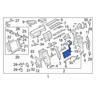 Infiniti QX80 HVAC Heater Cores | Seals, Clamps, Boxes — CARiD.com