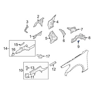 Infiniti OEM Exterior & Body Parts | Bumpers, Running Boards — CARiD.com