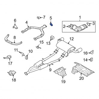 Infiniti G37 OEM Exhaust Parts | Systems, Tips, Pipes — CARiD.com