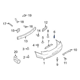 Infiniti G37 OEM Bumpers | Genuine Front & Rear Bumpers — CARiD.com