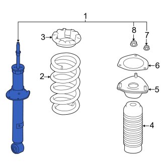 Infiniti Q50 OEM Suspension Parts | Shocks, Struts — CARiD.com