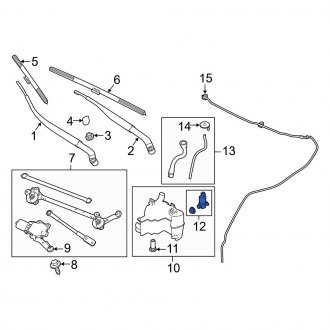 Infiniti Q50 Windshield Washer Pumps — CARID.com