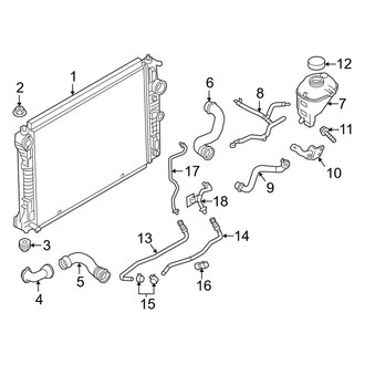 2019 Infiniti Q50 Coolant Overflow Tanks — CARiD.com