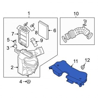 Infiniti FX35 OEM Air Intake Parts | Filters, Manifolds — CARiD.com