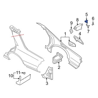 Infiniti I35 OEM Quarter Panels & Parts - Rear & Front | CARiD