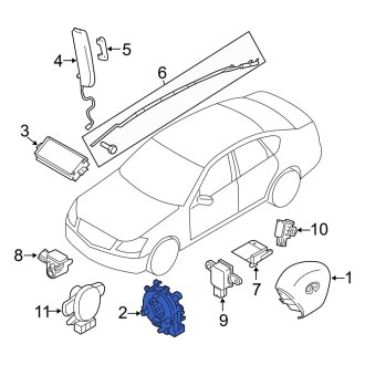 Infiniti M35 OEM Electrical Parts | Sensors, Switches — CARiD.com