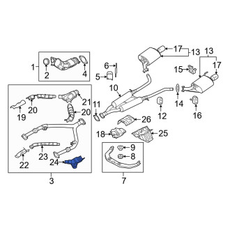 Infiniti Q40 OEM Exhaust Parts | Systems, Tips, Pipes — CARiD.com