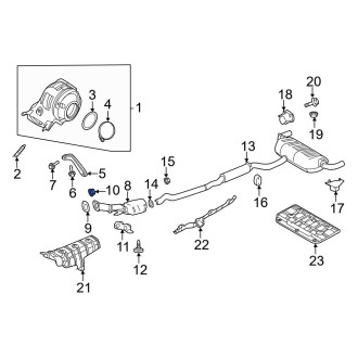 Infiniti OEM Exhaust Parts - Systems, Tips, Pipes, Manifolds | CARiD