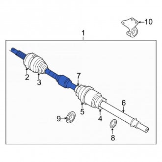 Infiniti OEM Driveline & Axle Parts - Hubs, CV-Joints | CARiD
