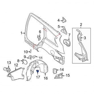 Infiniti QX55 OEM Exterior & Body Parts — CARiD.com