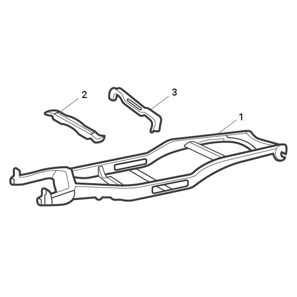 2025 Ford Mustang Chassis Frames And Rails