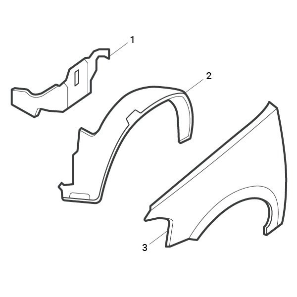 2022 Toyota 4Runner Inner Fenders | Wells, Liners, Shields — CARiD.com