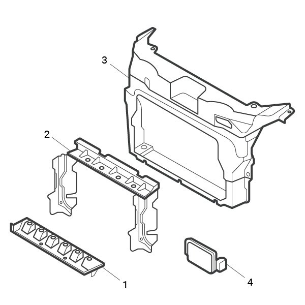 2021 Ram 1500 Replacement Header Panels – CARiD.com